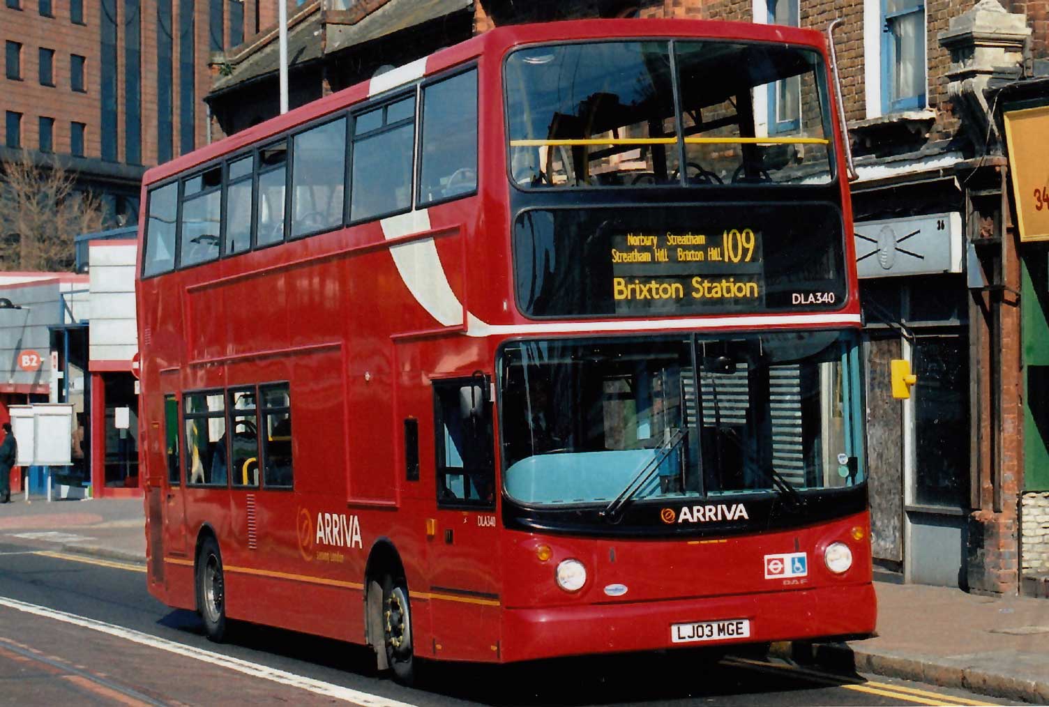 London Bus Route 109 London Bus Route 109
