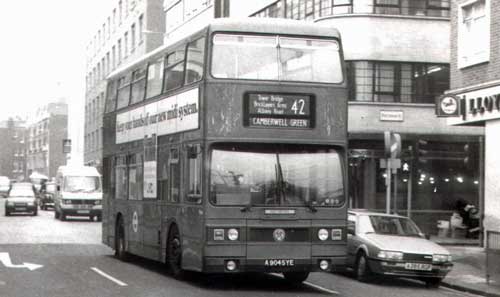 London Bus Route 42