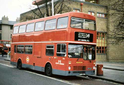 London Bus Route 349