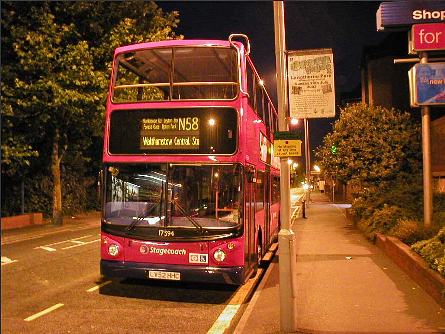 London Bus Route N58