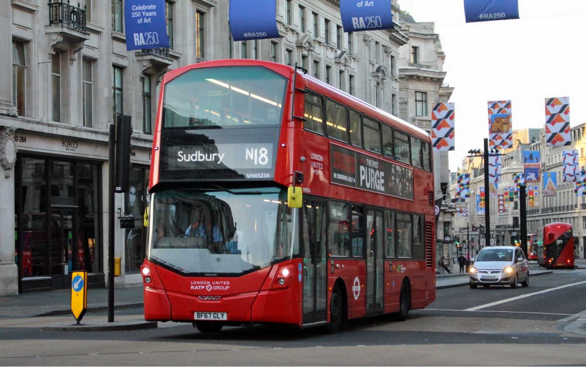 London Bus Route N18