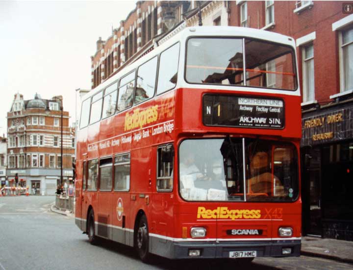 London Night Bus Route N1
