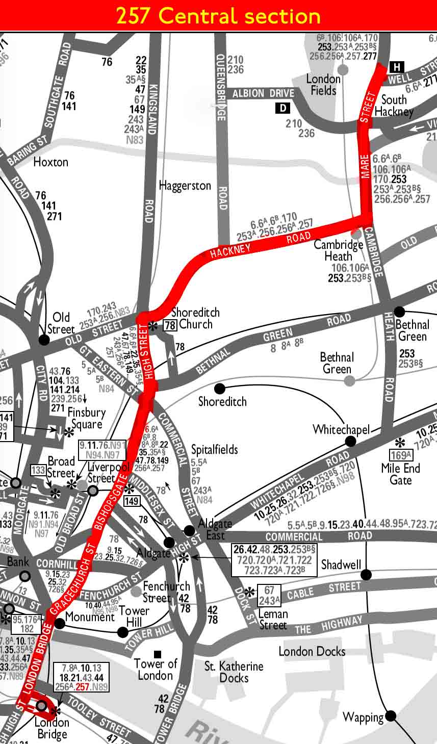 London Bus Route 350