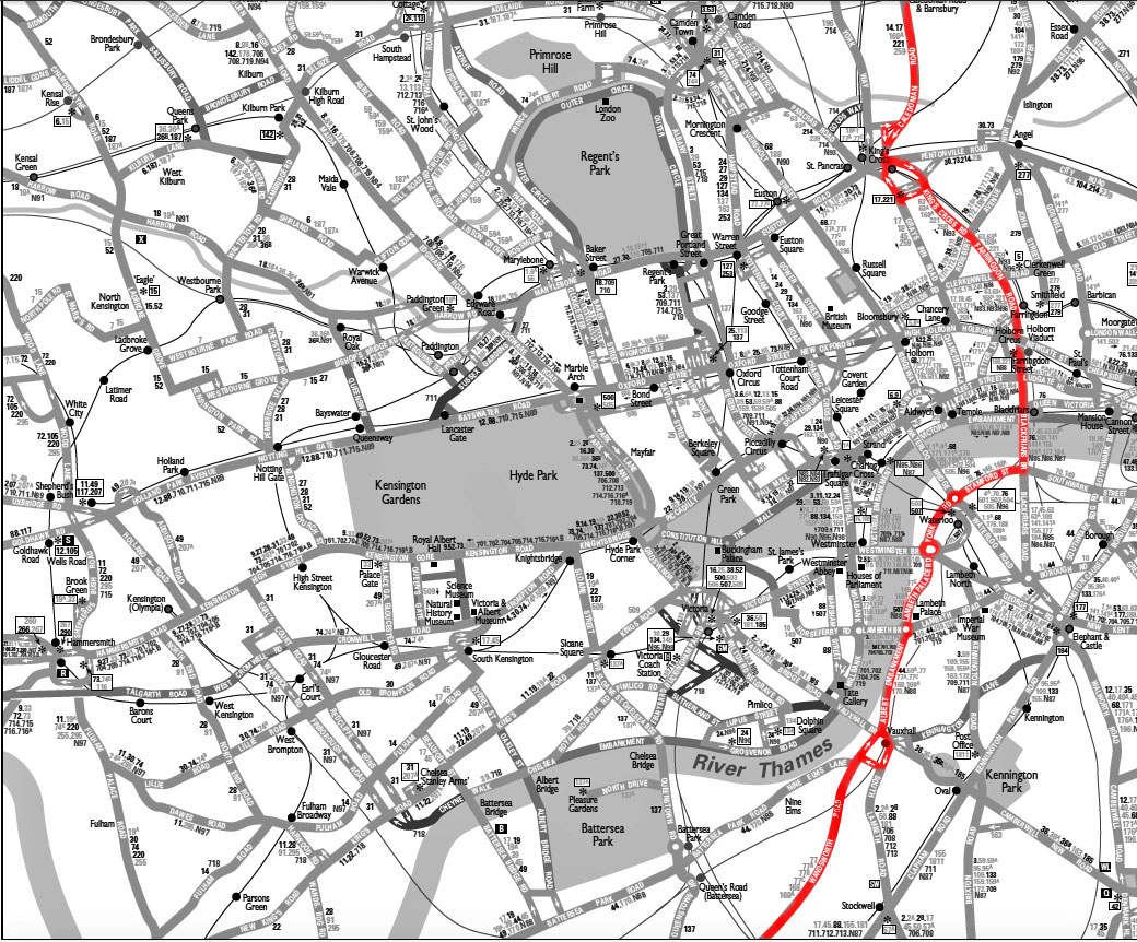 London Bus Route 168A