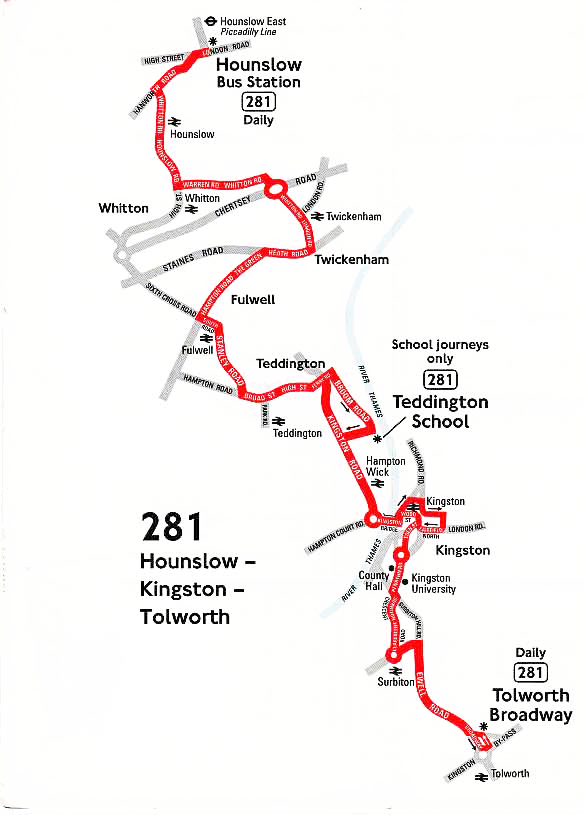 London Bus Route 281