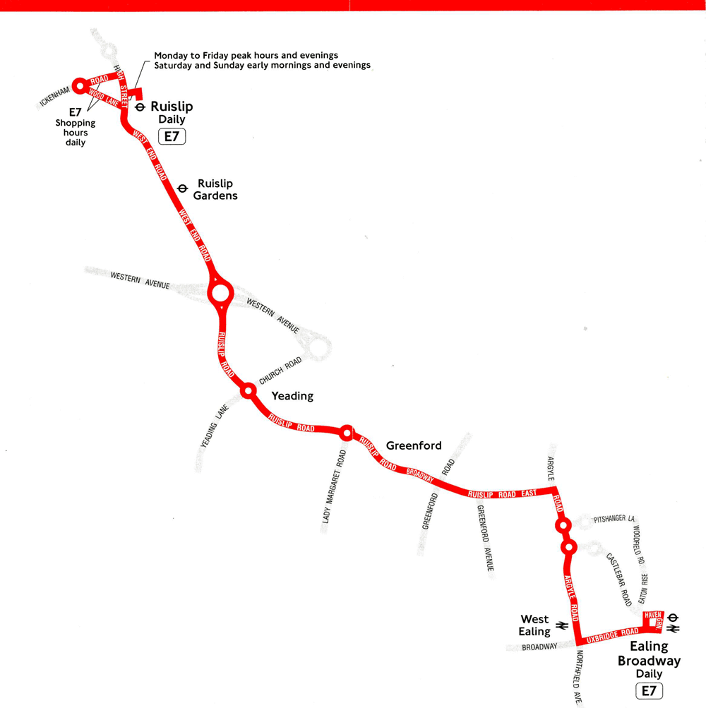 London Bus Route E7