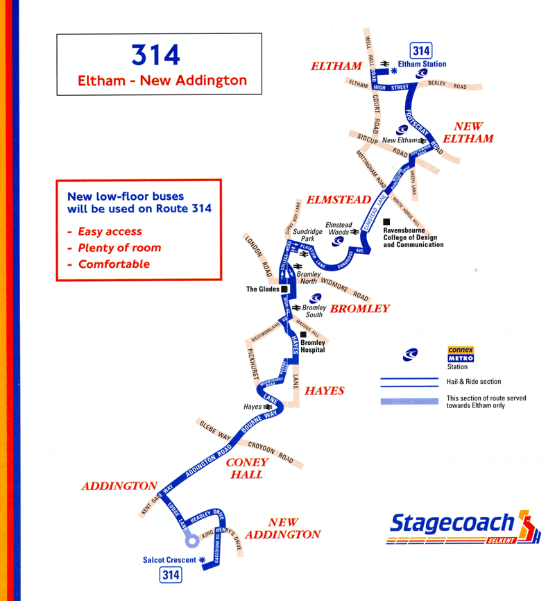 London Bus Route 314