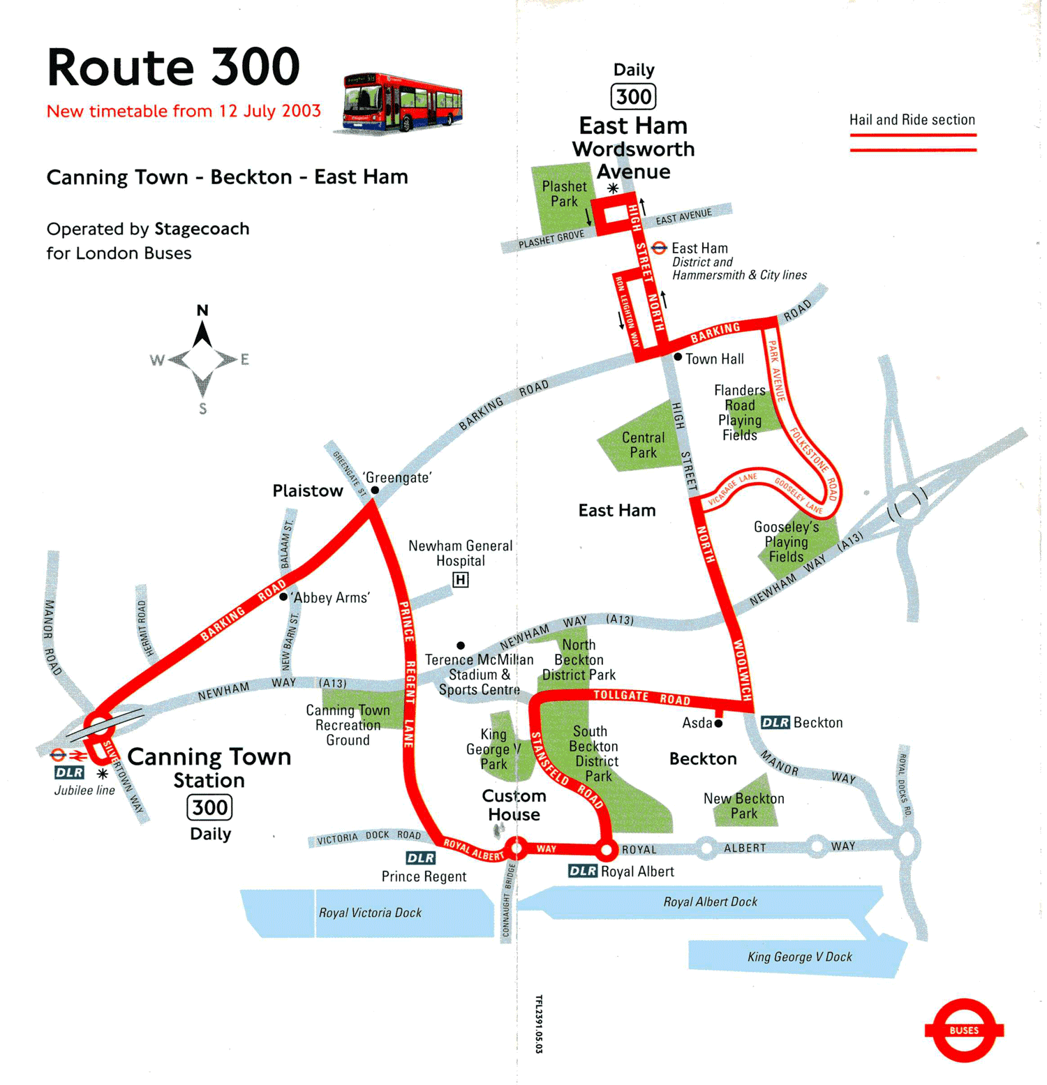 London Bus Route 300