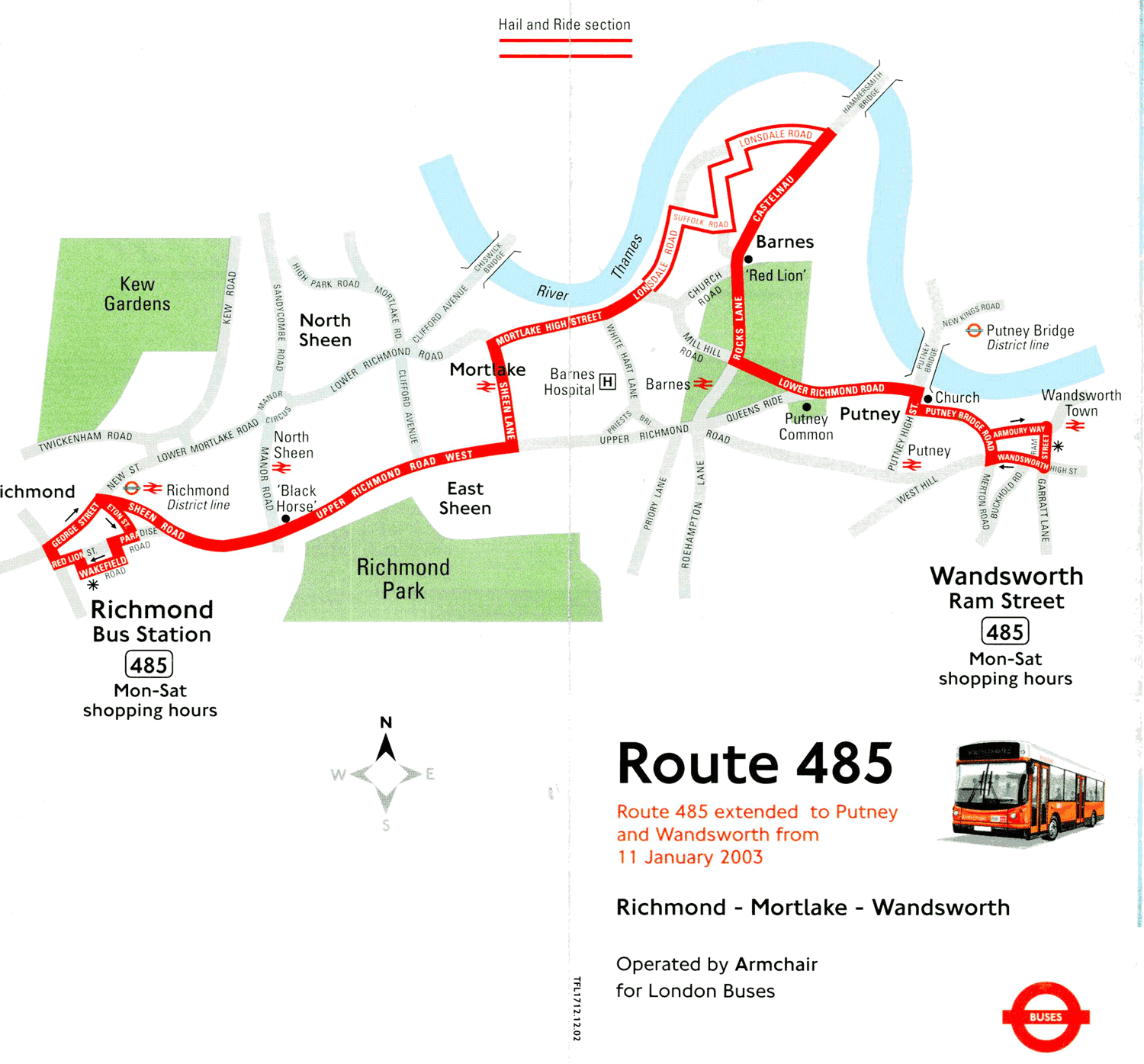 London Bus Route 485