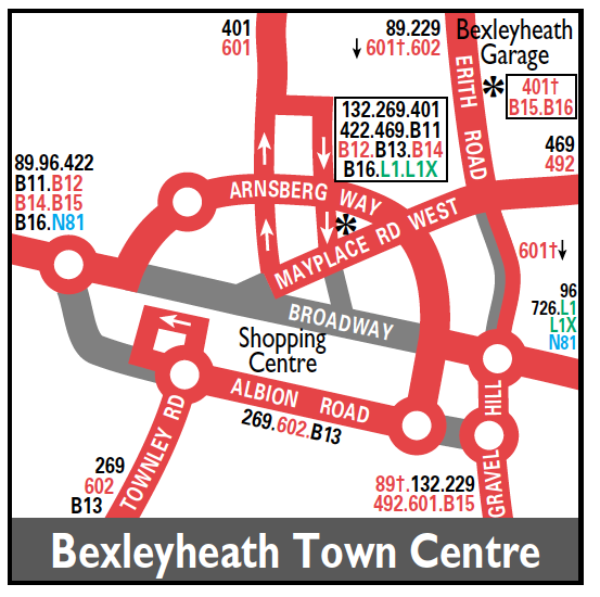 London Bus Route 422