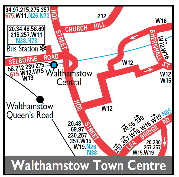 London Bus Route W12