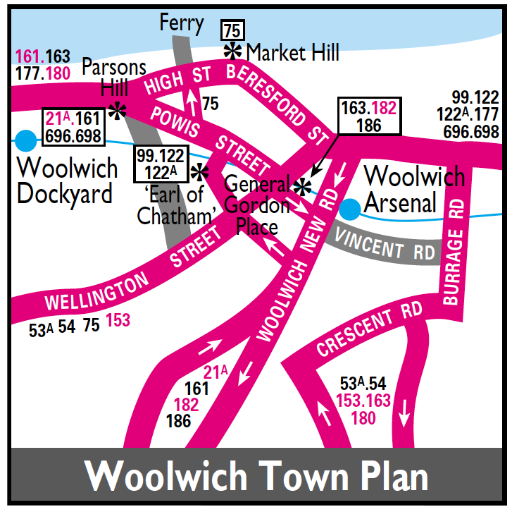 London Bus Route 186