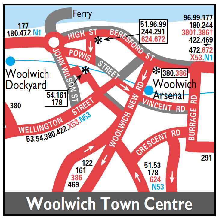 London Bus Route 422